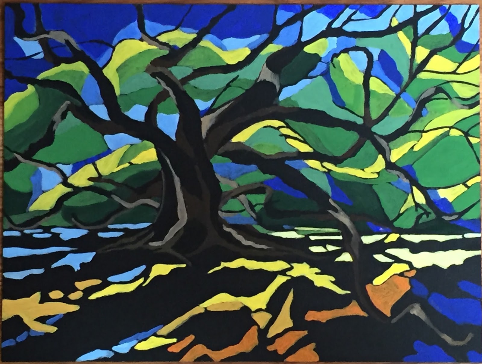 CindyMichaudArt: Angel Tree