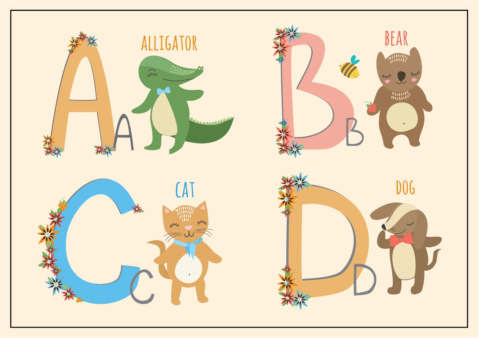 Aparna's Gallery: Indesign Alphabet Book