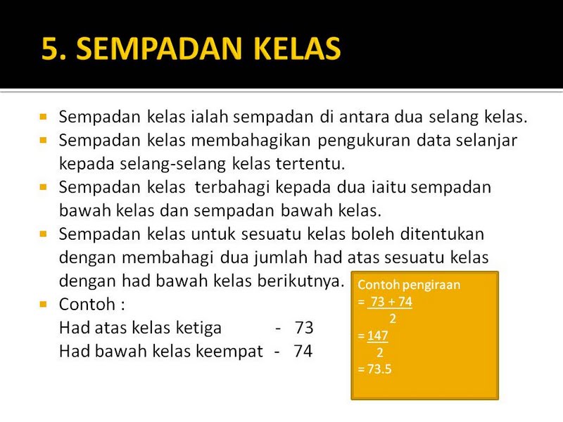 Formula Sempadan Atas