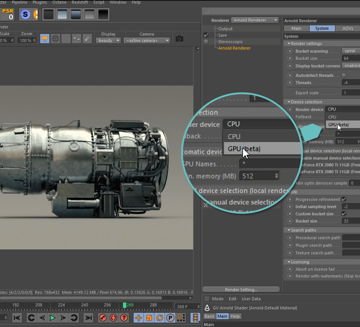 CAD Studio blog: Autodesk uvádí GPU verzi rendereru Arnold 5.3