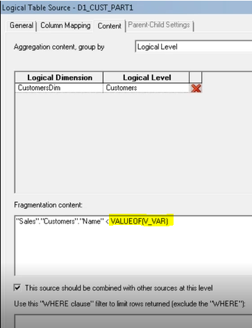 OBIEE: Variables Part1: Static and Dynamic Repository variable