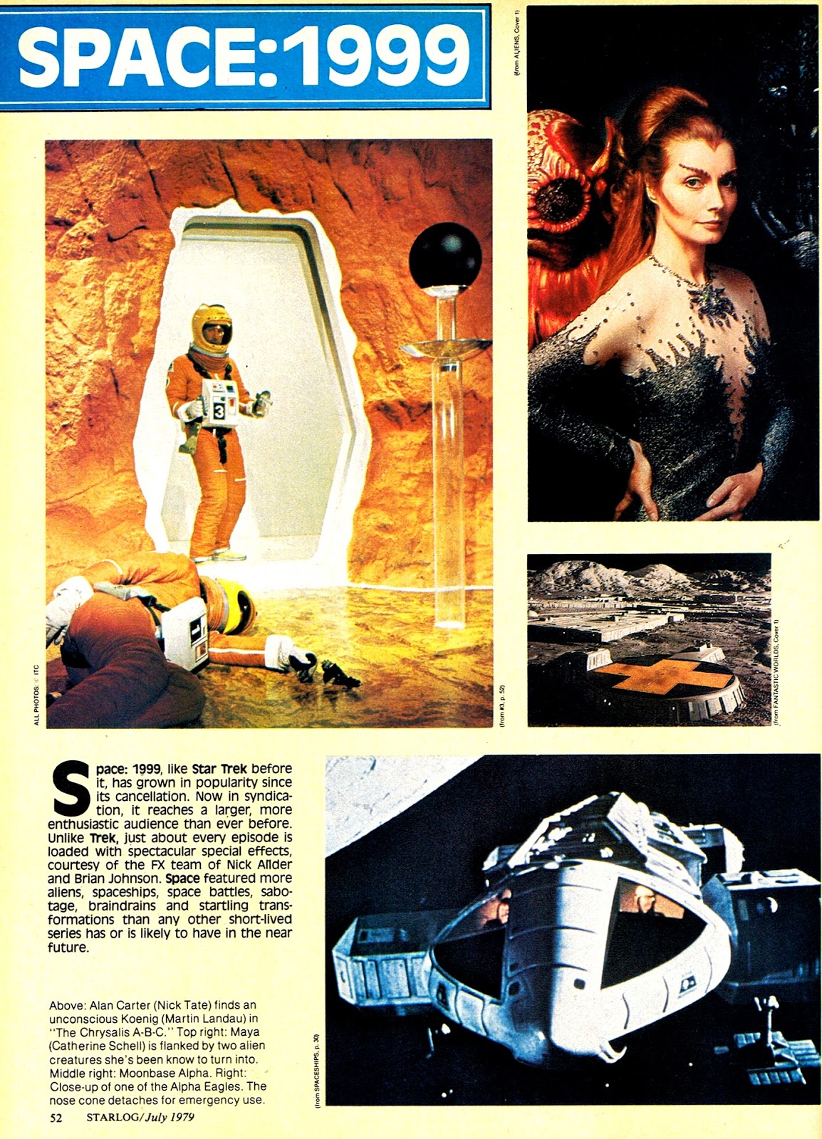 STARLOGGED - GEEK MEDIA AGAIN: 1979: STARLOG MAGAZINE LOOKS BACK AT ...