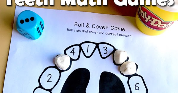 Teeth Number Games for Preschool | Totschooling - Toddler, Preschool ...