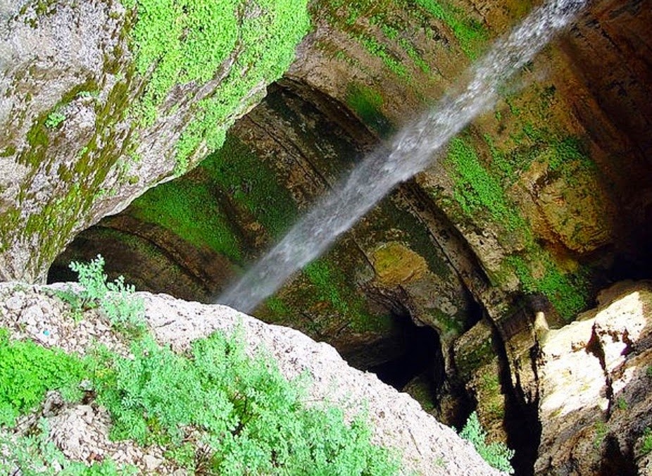 Beautiful Waterfall in Mount Lebanon ~ Nature Conservancy