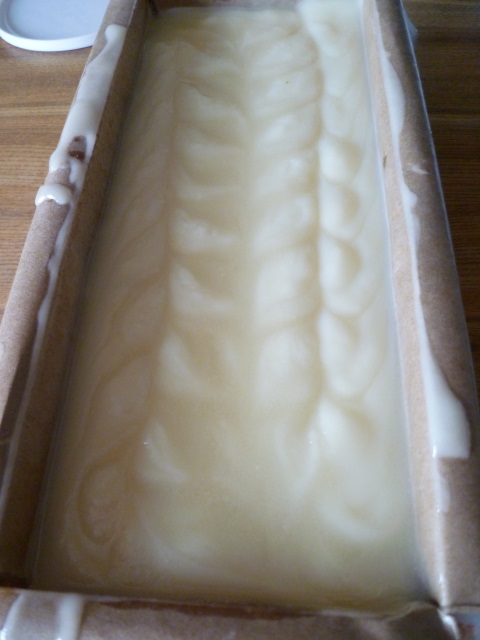 Mission Meadows Soapery: Ghost Swirl Attempt