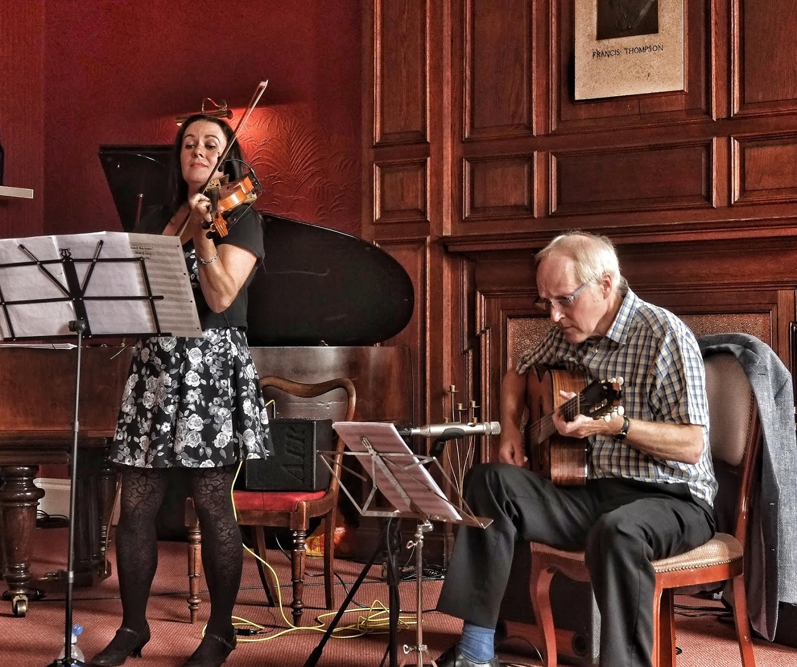 bebop spoken here: Emma Fisk & James Birkett @ Ushaw Jazz Festival 2017 ...