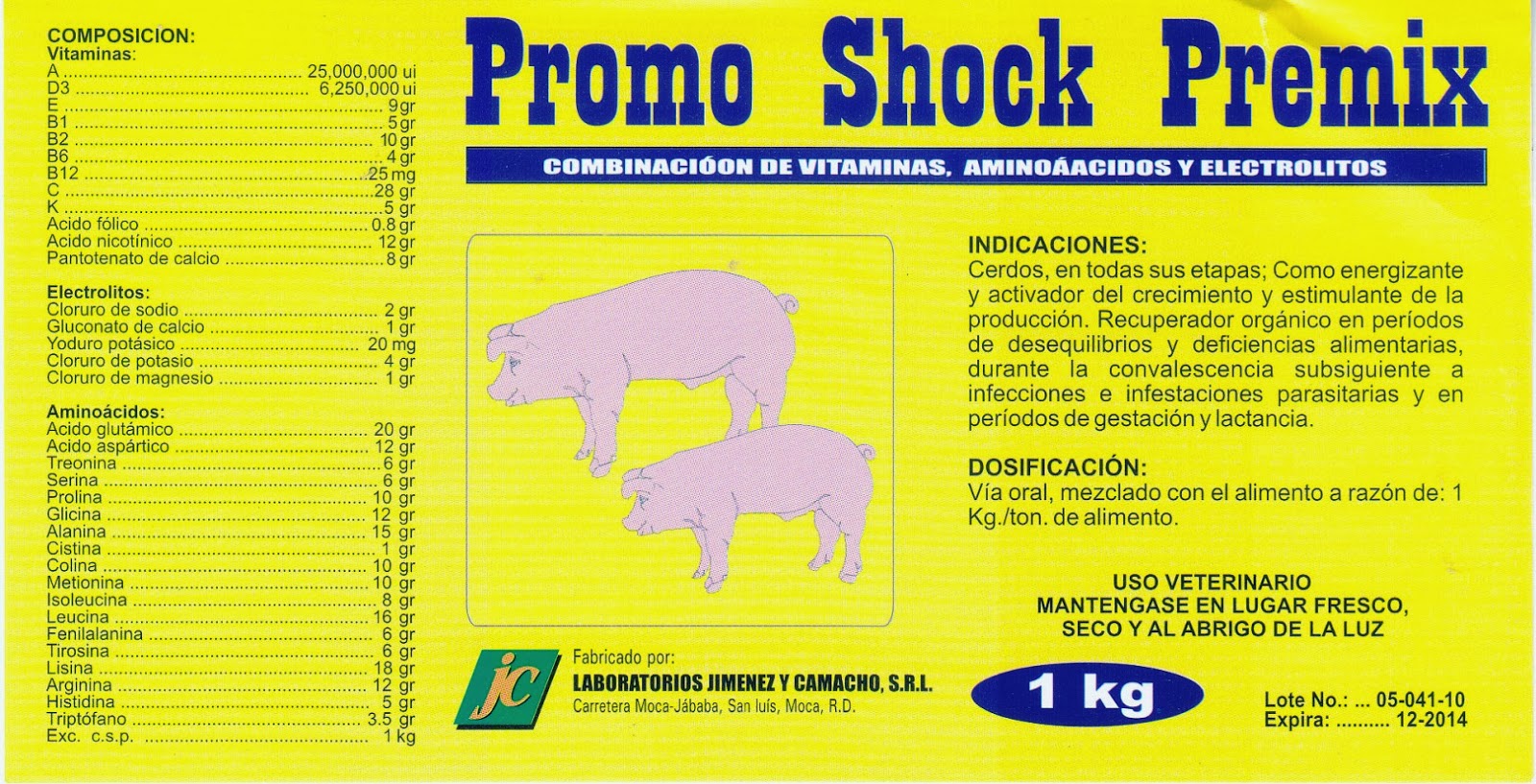 CERDOS ~ Laboratorio Jimenez & Camacho