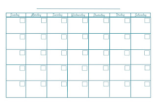 Printables: Calendar printable