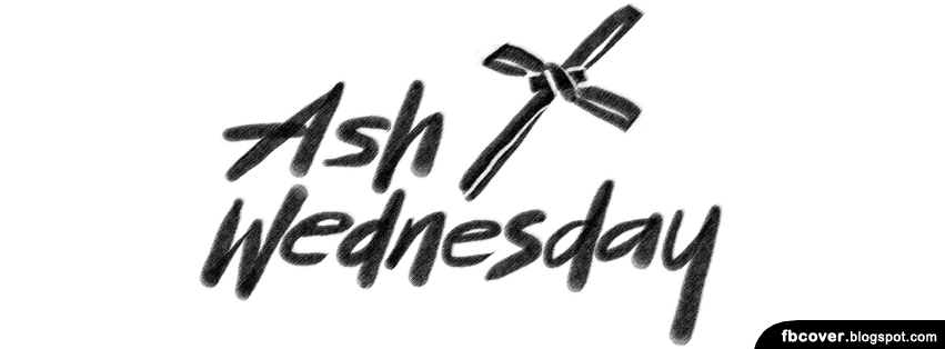 Ash Wednesday Facebook Cover | FB Cover - Unique Covers For FB Timeline