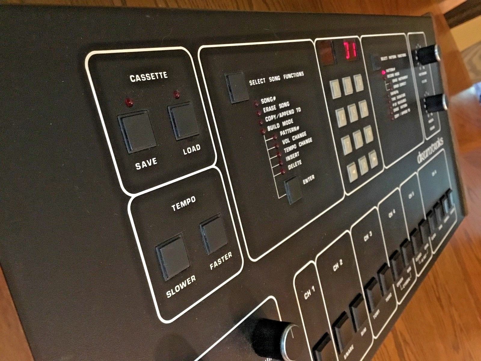 MATRIXSYNTH: Sequential Circuits Drumtraks Drum Machine SN 4741