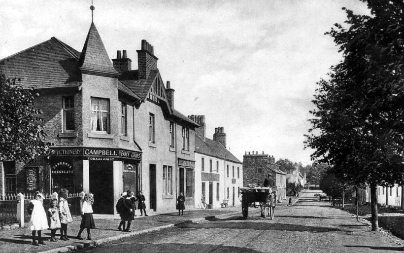 Tour Scotland: Old Photographs King Street Stanley Scotland