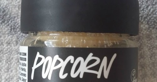 Un viento del este: Lush Popcorn: Exfoliante Labial