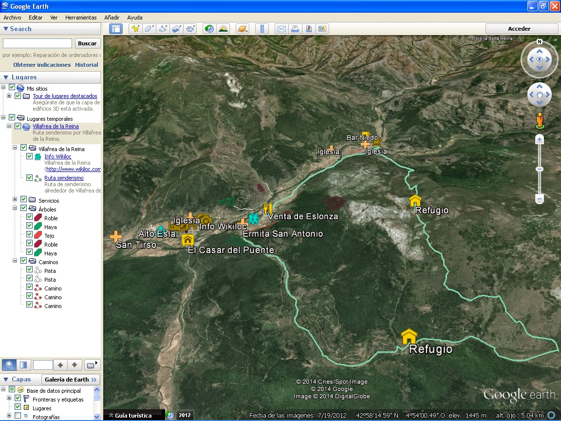 Cartografía Digital: Nuestros mapas web: Mis Mapas de Google.