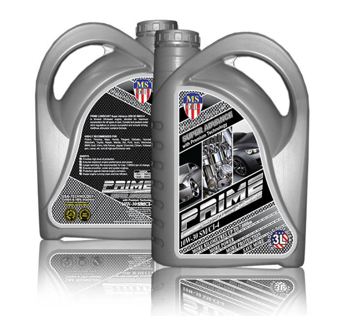 Synth Lubricant: MS OIL PRIME LUBRICANT 10W-30 SM/CI-4