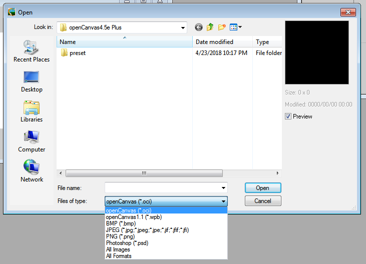 Toolbar openCanvas ~ Panderman Jaya