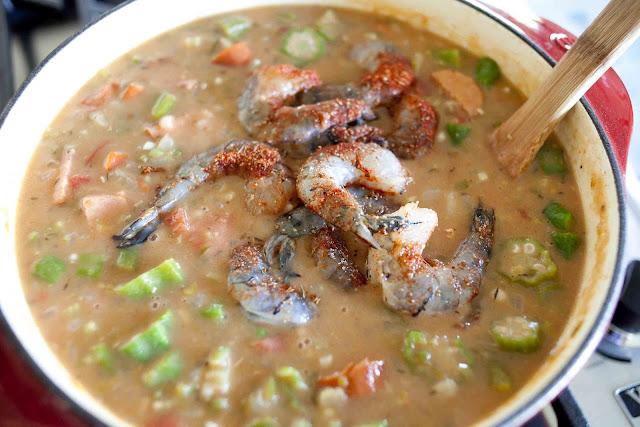FOODjimoto: Easy Oven Roux Gumbo