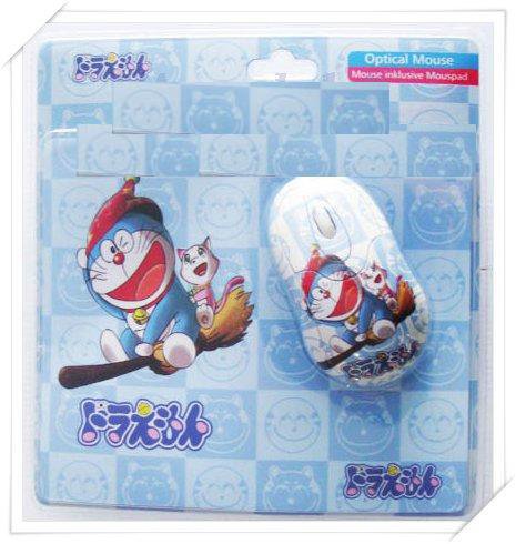 Sweetie Shop: Mouse Optical Doraemon + Mouse Pad