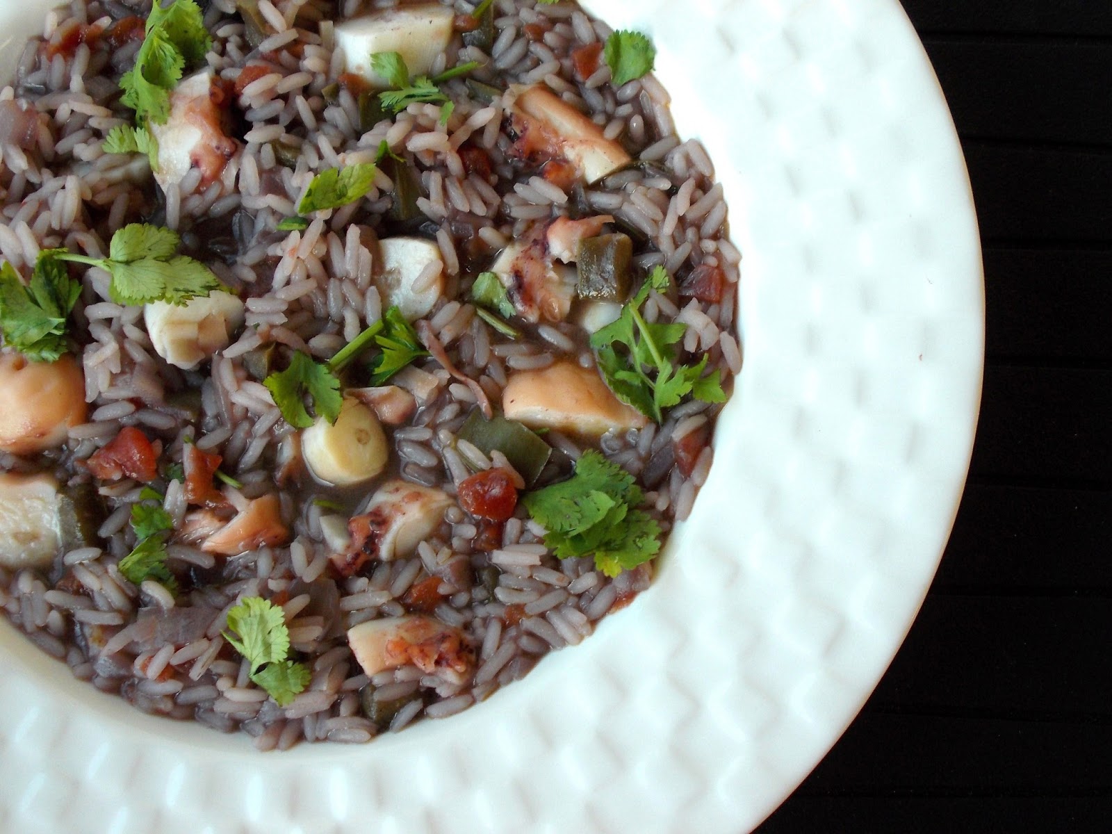 O Meu Tempero: Arroz de Polvo (Com Tentáculos de Pota)