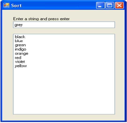 Sorting Strings in C# - Tech Spider Sorting Strings in C# - Tech Spider