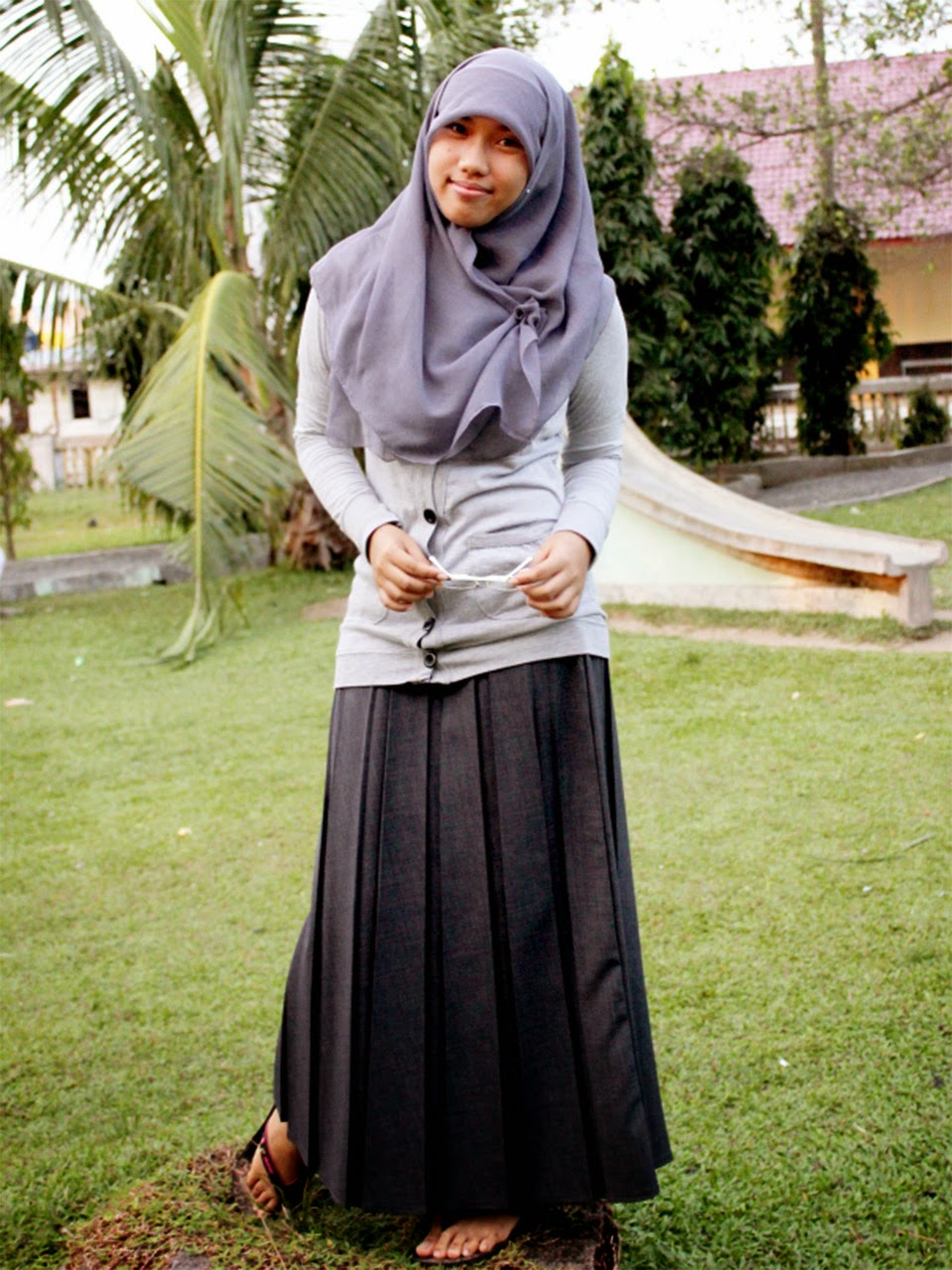 Model Rok Rempel Panjang Untuk Kesan Elegan Ramadhan 2016