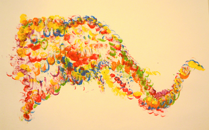 An Elephant a Day: Elephant No. 202: Fingerprints