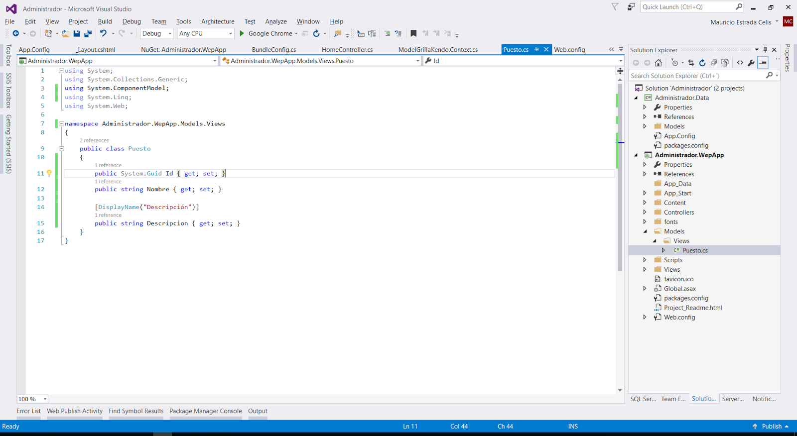 Programación Net Sql Server Crud Kendo Grid Aspnet Mvc Con Entity