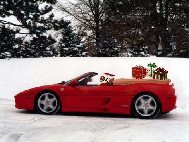 Lucas : Une Petite Histoire: Père Noël en Ferrari