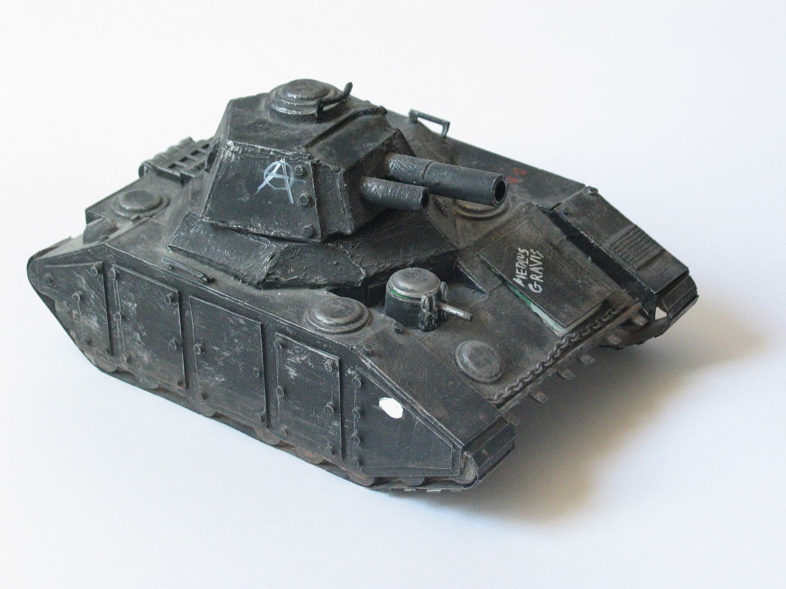 Ghola Scale: Embarrassing Old Project II: Tank from Old White Dwarf Plans