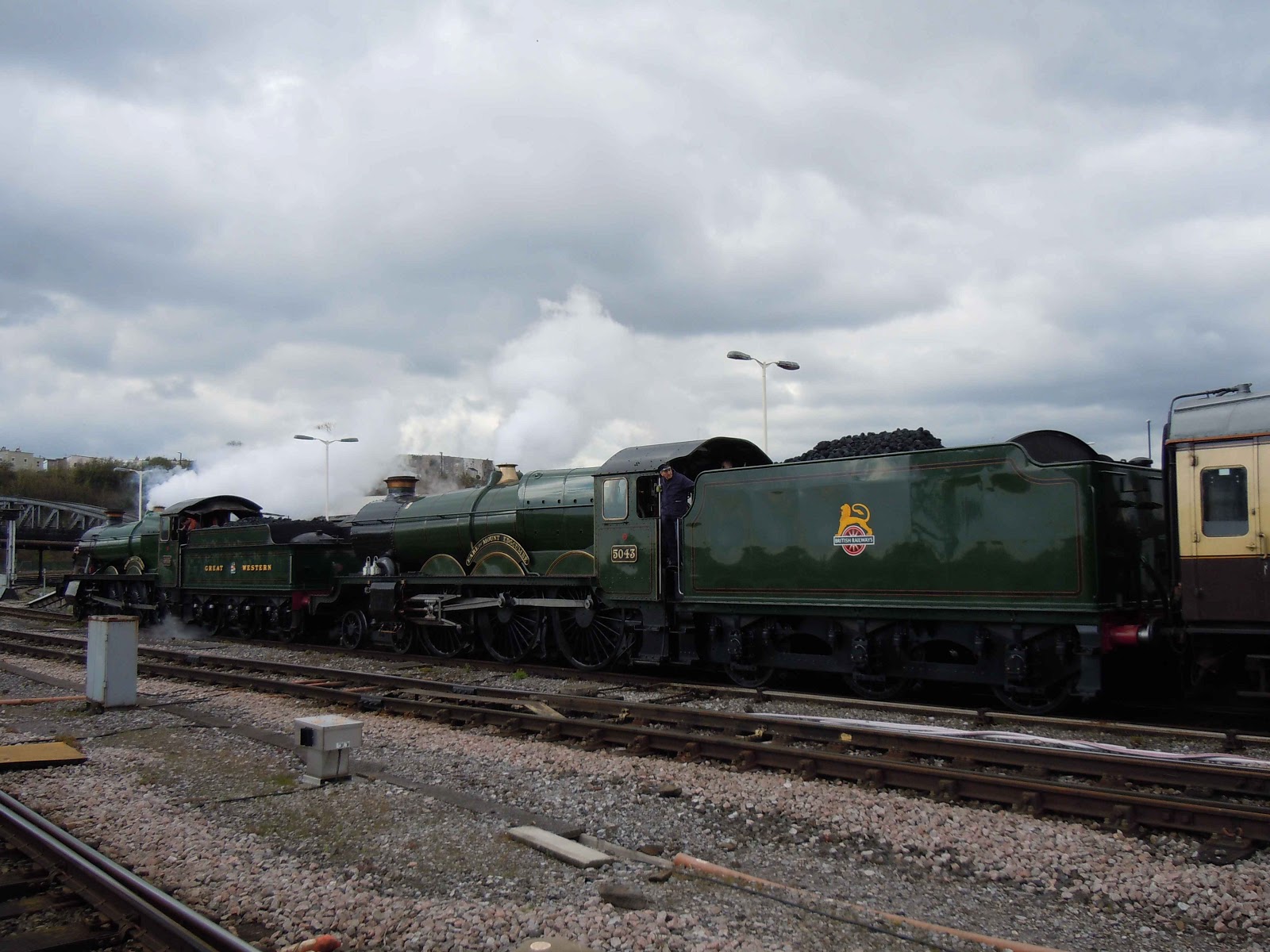 Photographic Allsorts: The Cornishman Steam Rail Tour To Plymouth.