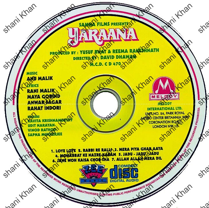 Bollywood Music A To Z Cds. visit to download http ...