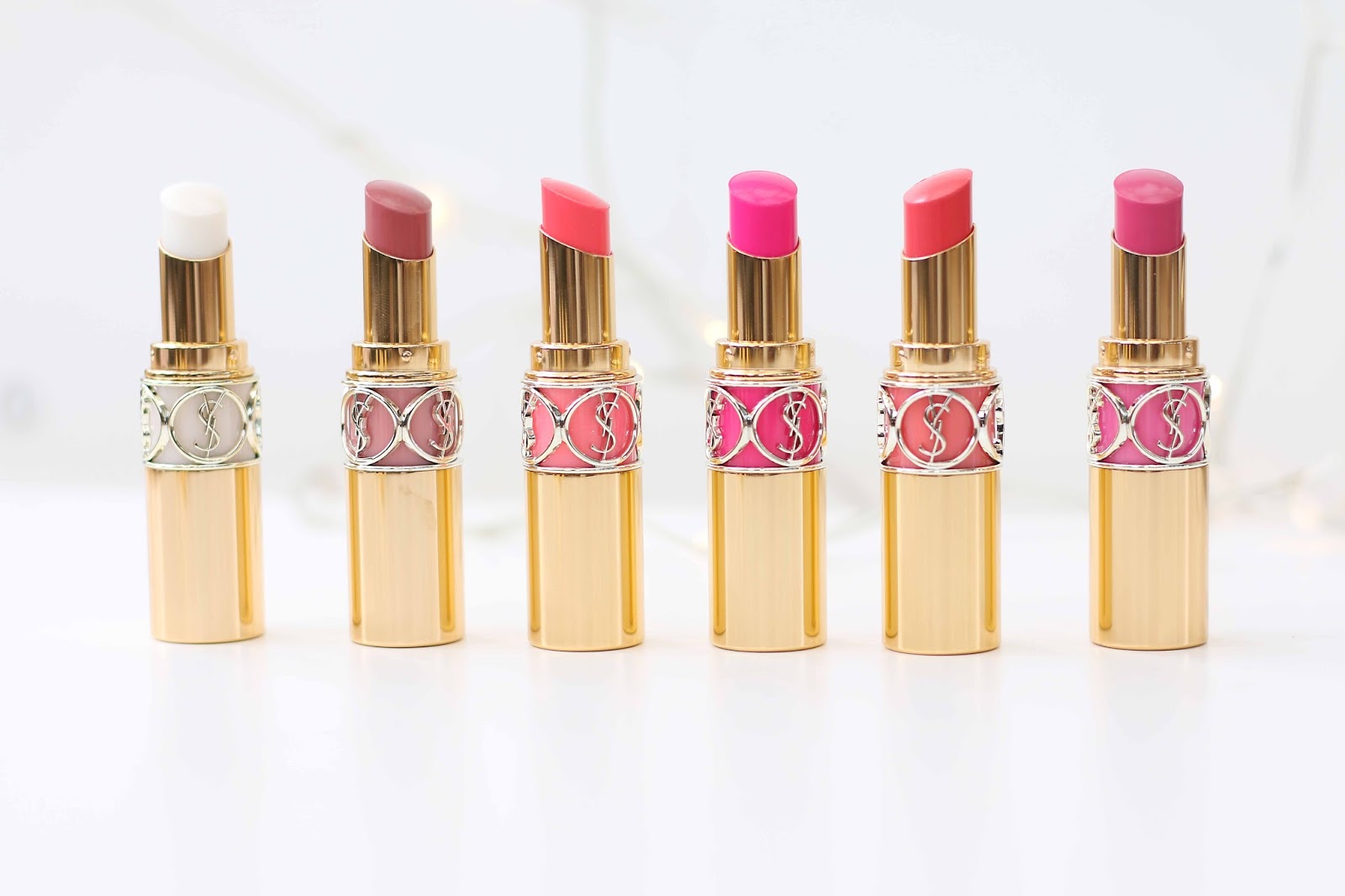 YSL Rouge Volupté Shine Oil Lipsticks - Corrie Bromfield
