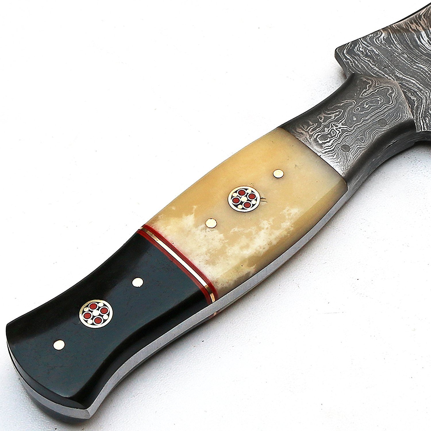 Armi usate web portal: Coltelli da caccia con lama damascata