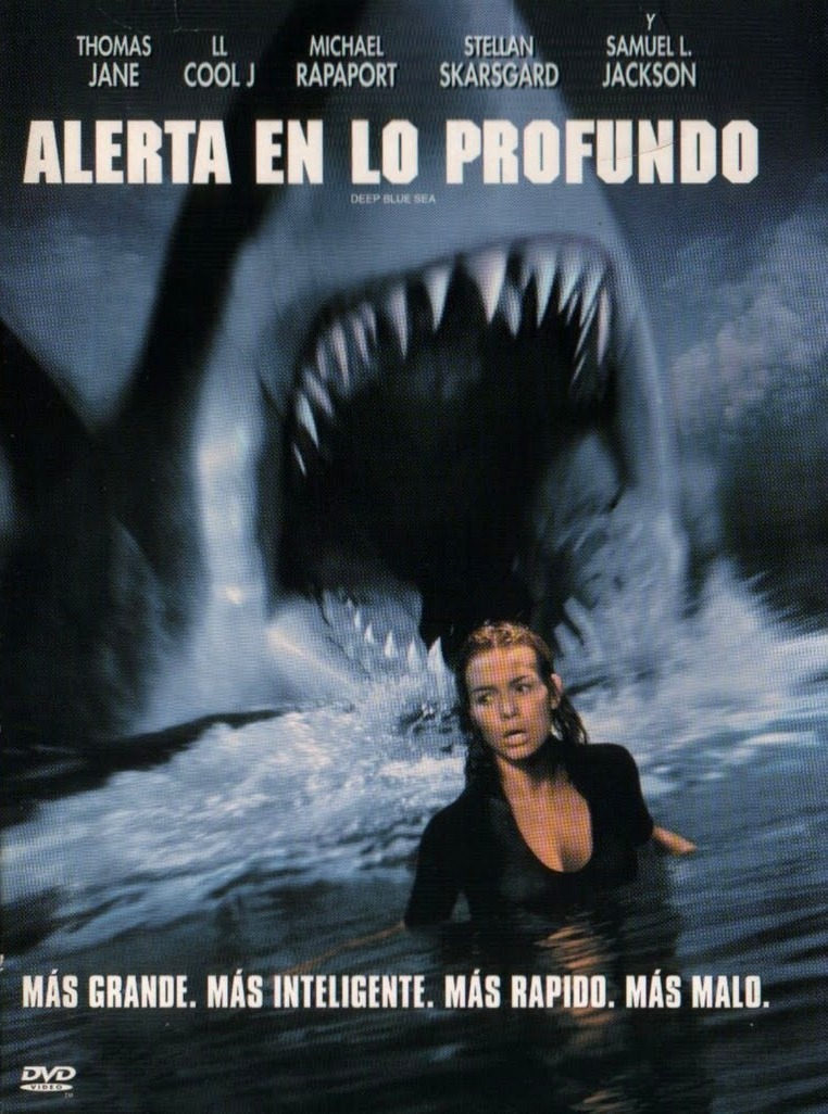 Todo El Terror Del Mundo: Deep Blue Sea (Alerta En Lo Profundo ...