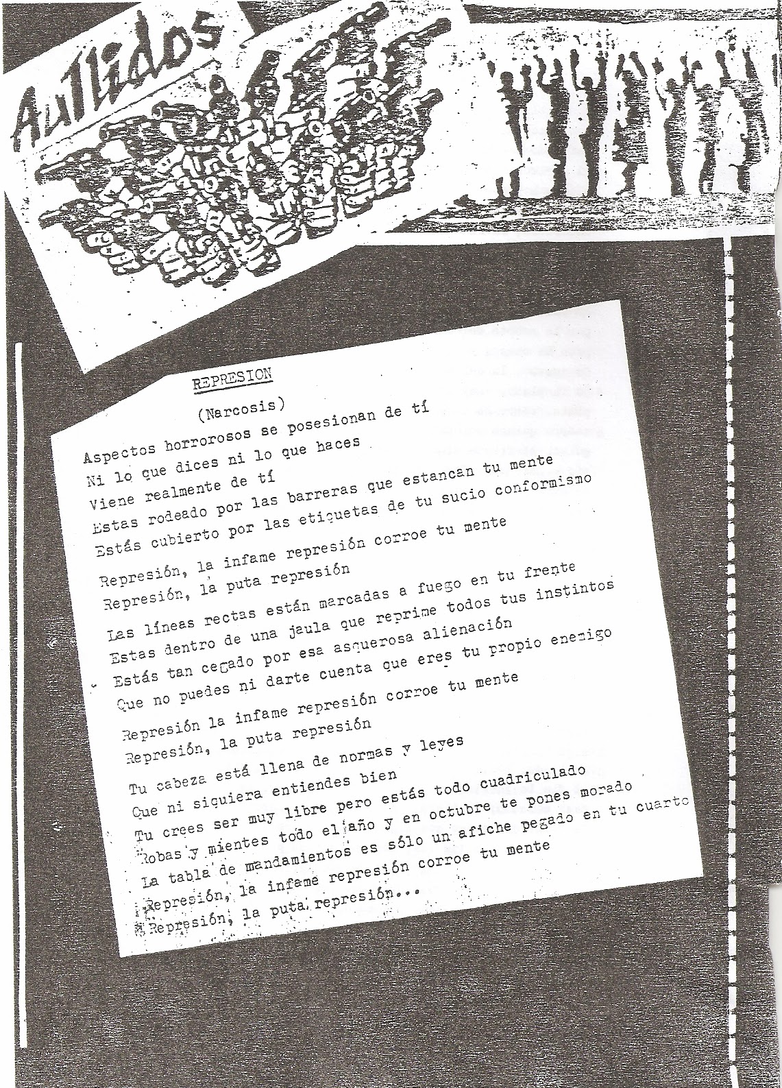 ANTENA HORRÍSONA: Primer número de Alternativa fanzine (enero de 1985)