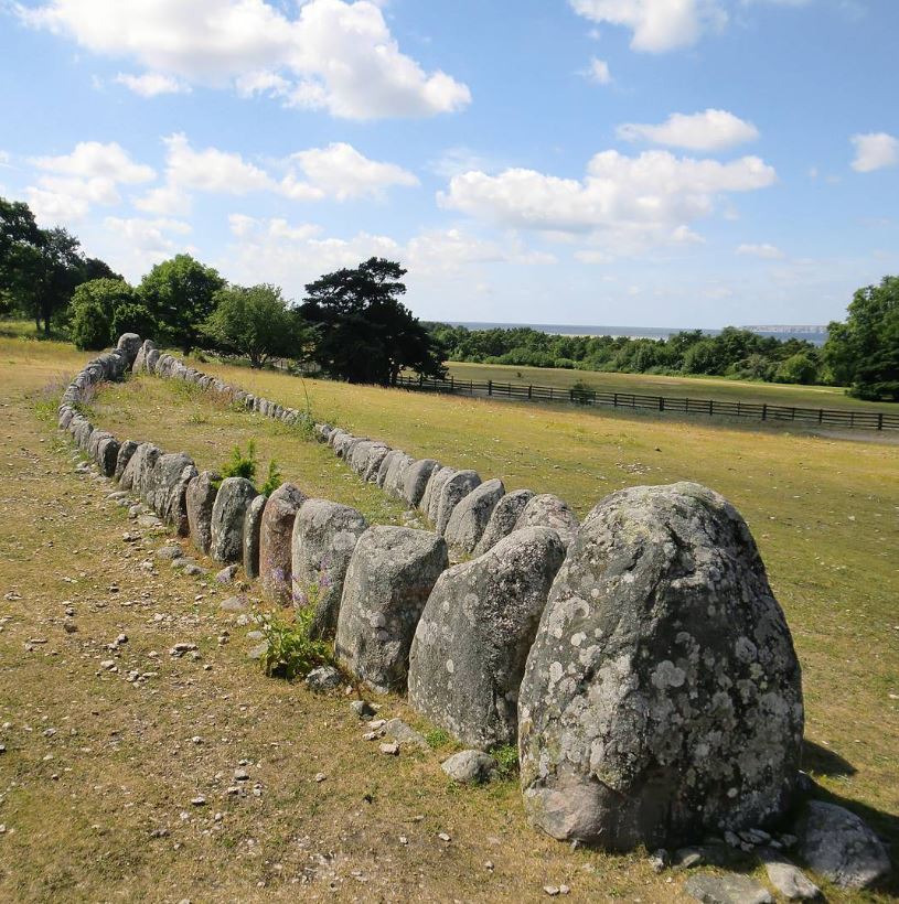 Hidden and little known places: Megalithic stone ships of Sweden