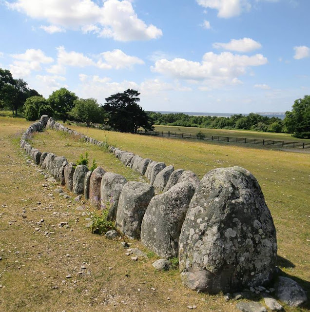 Hidden and little known places: Megalithic stone ships of Sweden