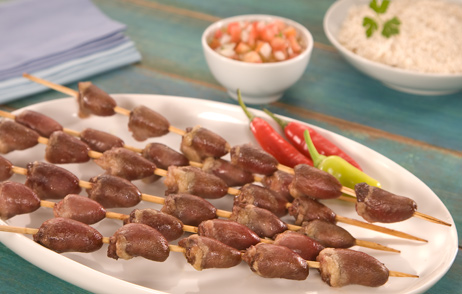 Coração de frango Assado | Chefe Goiano