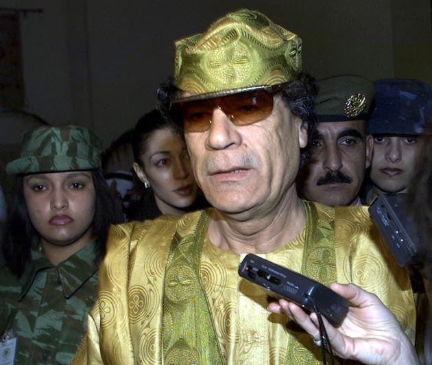 TENDAI TODAY: Gaddafi's Women Bodyguards: Photos Of The Amazonian Guard