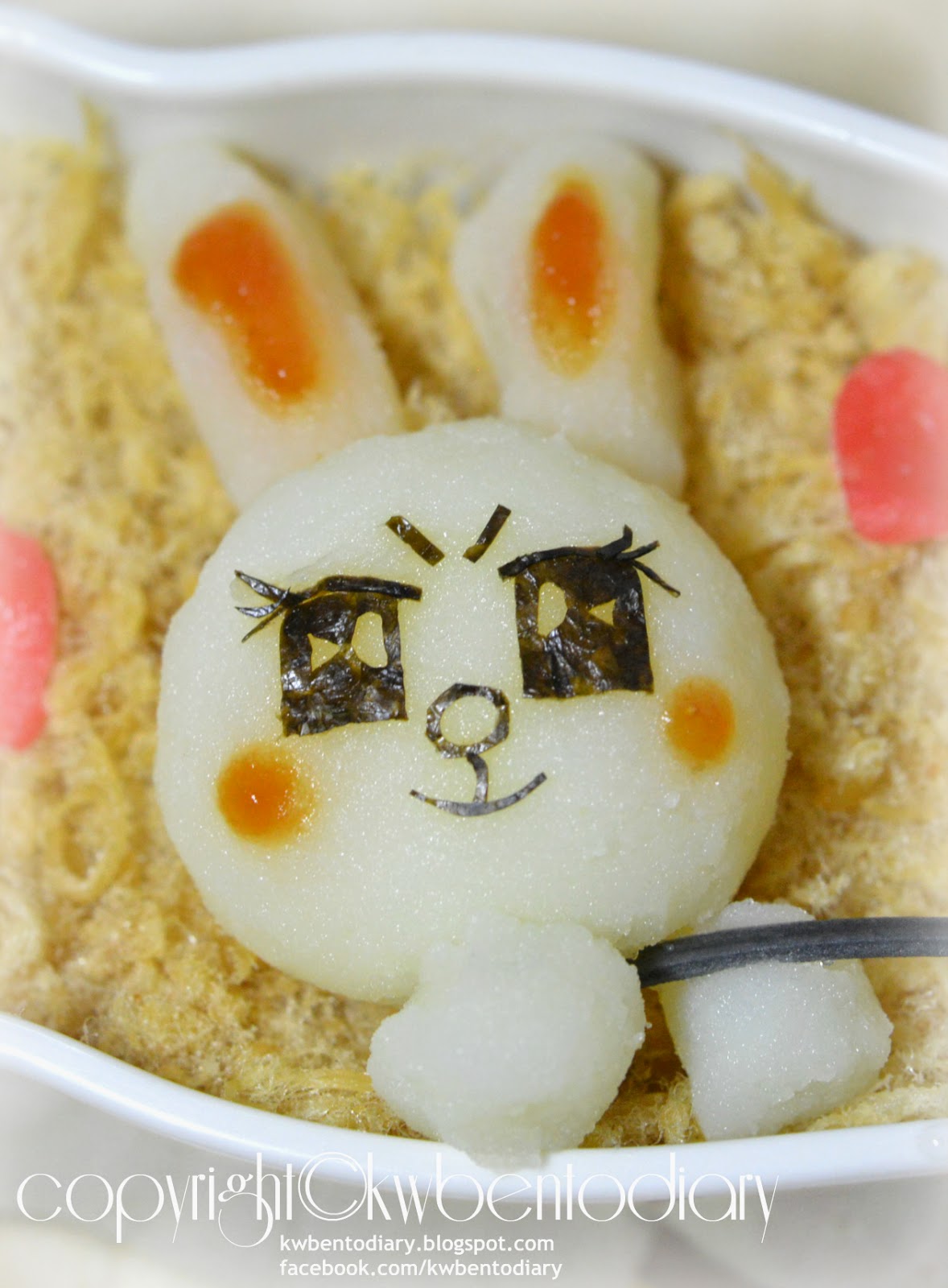 Karenwee's Bento Diary: Bento2014#Sep11~Line Cony Line Brown