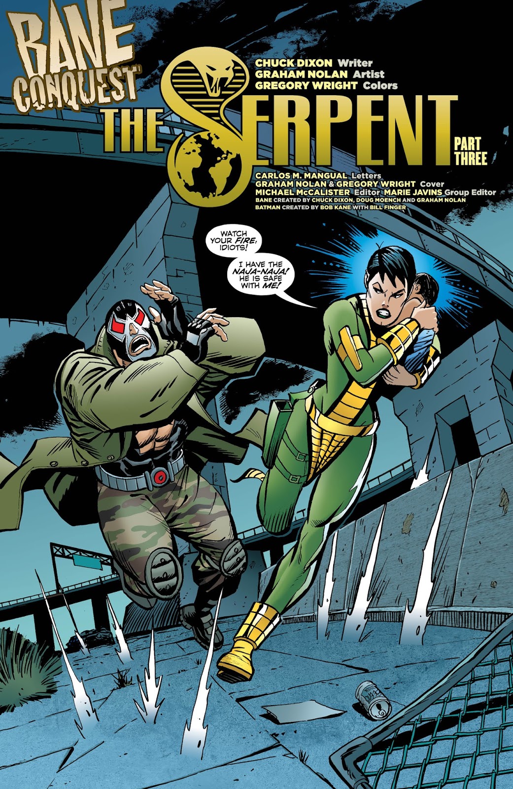 Weird Science DC Comics: Bane: Conquest #8 Review and *SPOILERS*