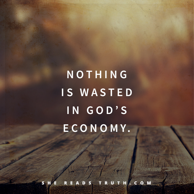 She Prospers: Nothing is Wasted