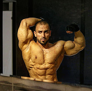 world bodybuilders pictures: iraqi bodybuilder saad shaaban from erbil city