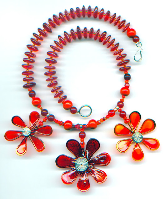 WireWorkers Guild: FLOWER PENDANT