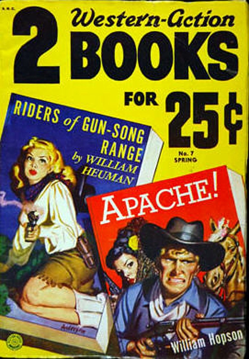 Rough Edges: Saturday Morning Western Pulp: Two Western-Action Books ...