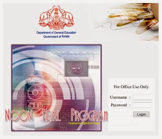 Noon Meals: Noon Meal Forms