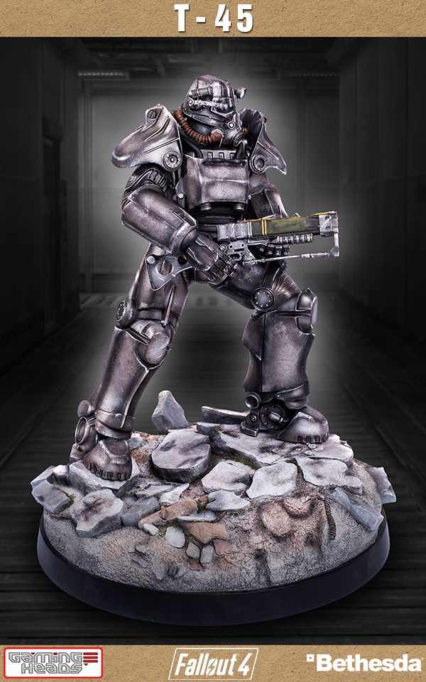 Fallout 4 - T-45 Regular Statue & Exclusive Statue 1/4 (Gaming Heads)