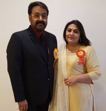 Mohanlal Family Wife Son Daughter Father Mother Marriage Photos ...