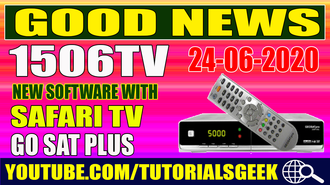 1506TV NEW SOFTWARE STARNET 999 WITH SAFARI TV & GO SAT PLUS - Sat Guru