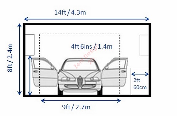 CAR DIMENSION - PDF ~ ZENT DESIGN 2D
