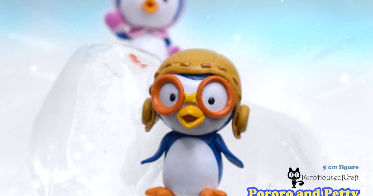 KuroHouse of Craft: Pororo Polymer Clay Figure